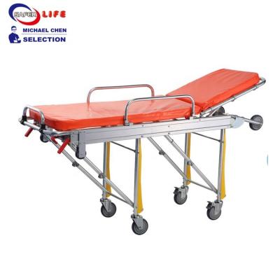 China hot sales ambulance gurney, emergency stretcher for sale