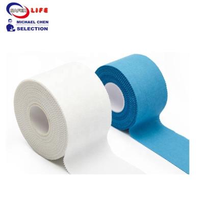 China High quality rigid sport tape cotton rigid tape sports with print body support for sale