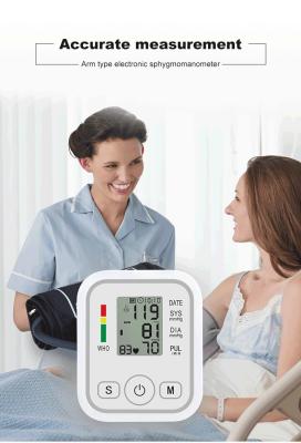 China Household Health Equipment Blue Tooth Pulse OX BPM Monitor Electric Arm LCD Digital Blood Pressure Monitor Sphygmomanome for sale