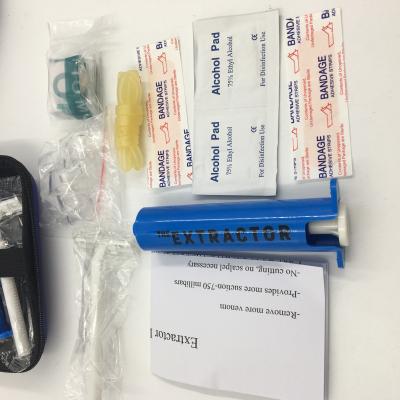 Cina Attrezzatura di emergenza dell'aiuto di Sting Bite Extractor Kit First dell'ape del serpente 4,88 pollici in vendita