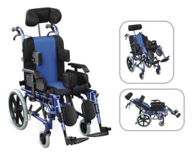 China Medical cerebral palsy wheelchair children reclining wheelchair disable wheelchair for sale