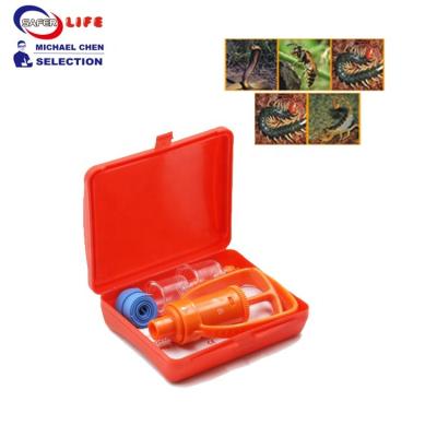 China Venom extractor kit emergency suction Posion removal kit with vacuum cup snake bite venom extractor kit spider for sale