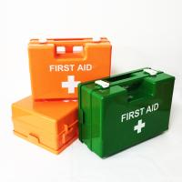 China Red Portable First Aid Kit With Multiple Compartments High Durability for sale