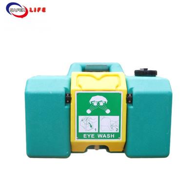 China 8 Gallon eye wash shower emergency eyewash station first aid washing equipment for sale