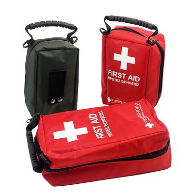 China Waterproof Nylon Travel First Aid Kit 25x16x10cm Red for sale