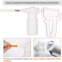 China Portable Hand Help Suction Pump Suction Device Sputum Suction Machine for sale