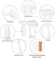 China Portable Hand Help Suction Pump Suction Device Sputum Suction Machine for sale