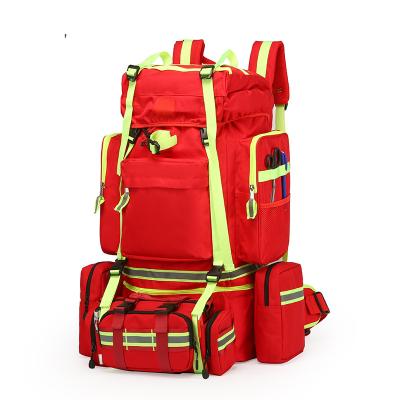 China Large Capacity 20-35 Litre Fashion Emergency Rescue Backpack with First Aid Features for sale