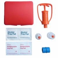 China First Aid Snake Bite Kit Venom Extractor for Insect Poison Suction for sale