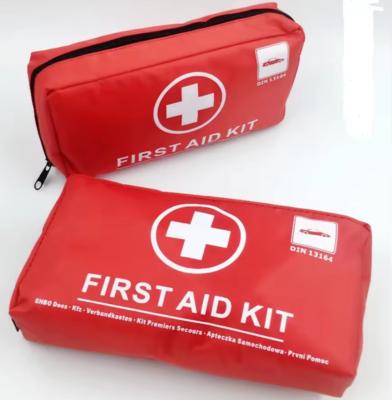 China Portable DIN13164 Standard Vehicle First Aid Kit Car Survival Kit for sale