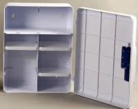China Plastic First Aid Kit Box Cabinet Large Wall Mounted Storage Case With Lock for sale