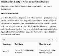 China Taylor Triangular Reflex Hammer for sale
