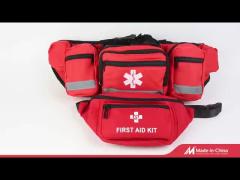 Polyester Draagbare Eerste Hulp Kit Fanny Pack Gordel Tas Waist EMS Trauma Noodzak