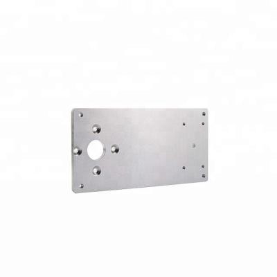 China Customized CNC Machined Components Aluminum Heat Sink Powder Coating for sale