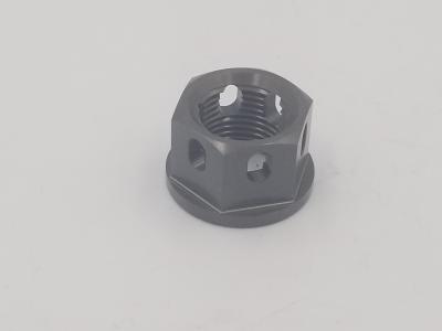 China Custom Anodized Lock Nut Hydraulic Class Japan Export CNC Machining Parts 20mm for sale