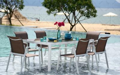 China Home furniture aluminum dinning table-15018 for sale