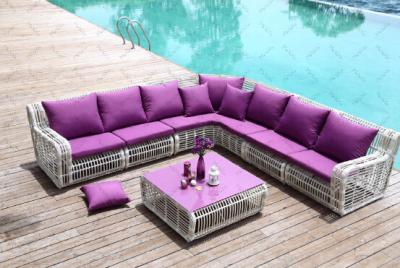 China outdoor poolside wicker sofa-15006 for sale