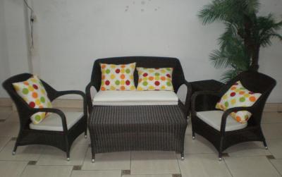 backyard wicker leisure sofa-9146