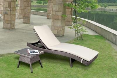 China Outdoor adjustable chaise lounge chair-16067 for sale