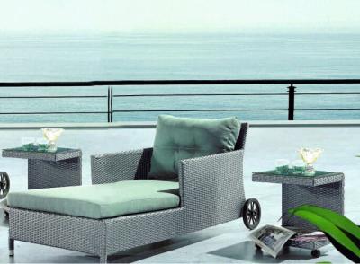 China Outdoor rattan chaise lounge chair-3013 for sale