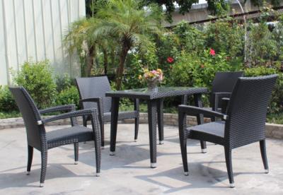 Outdoor furniture rattan dinning set --16093