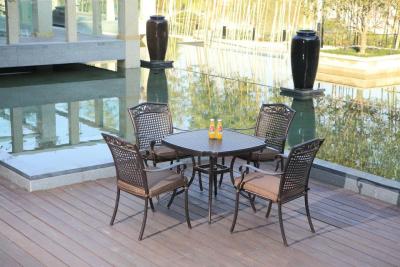 fundición de aluminio al aire libre de los muebles del jardín set-16101