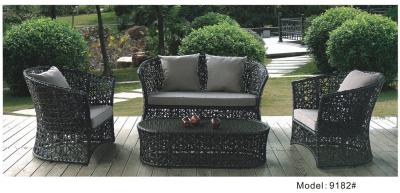 outdoor garden rattan sofa/hotel sofa/patio sofa-9182