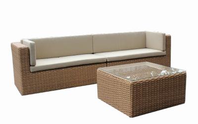 China Outdoor furniture rattan luxurary sectional loveseat with coffee table   --YS5746 for sale