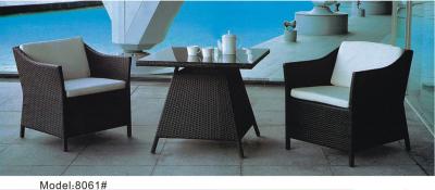 China 3pcs patio wicker rattan set-8061 for sale