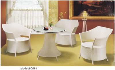 4pcs classic cheap wicker rattan outdoor dining set-8006