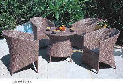 Dark beige color high back set -8018