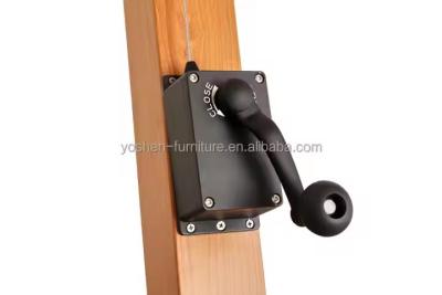 China Cantilever Patio Umbrella Winch Replacement Chrome Aluminum Umbrella Crank Handle for sale