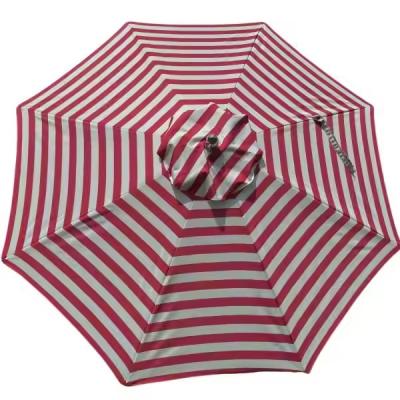 China 7.5 ft Patio Umbrella Cover Replacement Canvas 8 Ribs Umbrella Replacement Canopy for Round Market Umbrella for sale