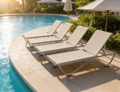 China Yoshen Adjustable Poolside Lounge Chair Customized for Resort Hotels for sale
