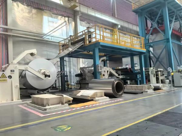 Highly Versatile Color Coating Line For Steel And Aluminum With A Width Of 800-1850