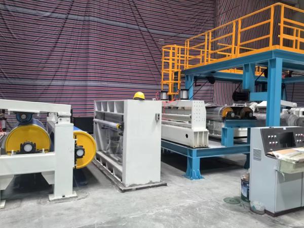 Highly Versatile Color Coating Line For Steel And Aluminum With A Width Of 800-1850