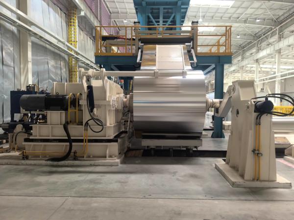Highly Versatile Color Coating Line For Steel And Aluminum With A Width Of 800-1850