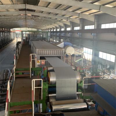 Китай Производственная линия по производству цветных стальных катушек для промышленного газового отопления продается