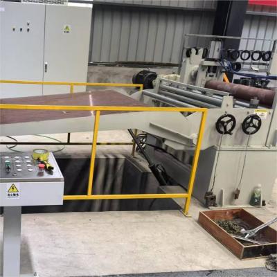 China 2000 mm Power Hydraulic Heavy Duty Steel Coil Slitting Line / Precision Slitting Line Te koop