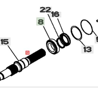Cina YZ90240 BEARING ROLLER TAPERED JD TRACTOR AGRICULTURE macchine agricole adattate ai modelli JD 6403 6603 in vendita