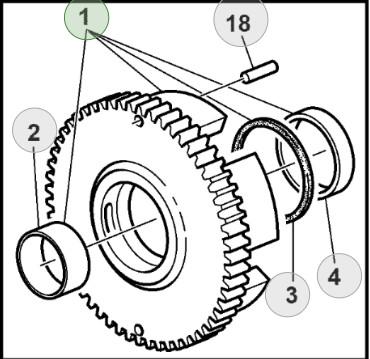 Chine RE47276 Kit d'embrayage pour les tracteurs JD modèles 6100, 6200, 6200L, 6300, 6506, 6800, 7200, 7600 à vendre