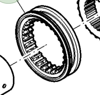 China JD YZ91553 Shift Collar For JD Tractor Replacement Parts for sale