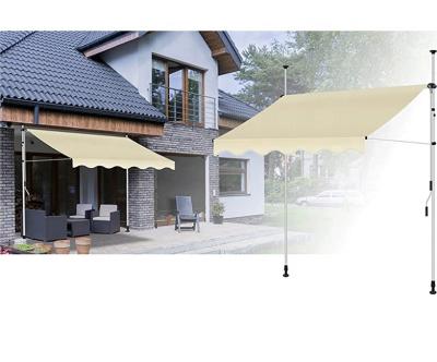 Chine Parvis extérieur, terrasse de jardin, ombre solaire, balcon, auvent rétractable, 2*1,2 m, en acier à vendre