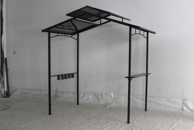 Cina Hard Top BBQ PC Board Grill Gazebo Cornice metallica per giardino esterno Parco patio Barbecue in vendita