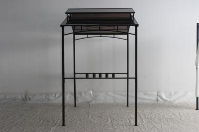 Cina Hard Top BBQ PC Board Grill Gazebo Cornice metallica per giardino esterno Parco patio Barbecue in vendita