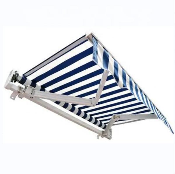 Quality Outdoor Manual Garden Canopy Sun Shade Balcony Patio Retractable Awning with Materials for sale