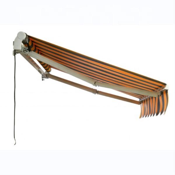 Quality Outdoor Manual Garden Canopy Sun Shade Balcony Patio Retractable Awning with for sale