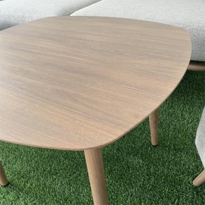 Cina Alluminio telaio tavolo di lusso set Bistro per mobili da giardino per esterni colore personalizzato in vendita