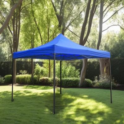 Cina Personalizza la tenda esteriore pieghevole con telaio in acciaio in alluminio e tessuto in poliestere in vendita