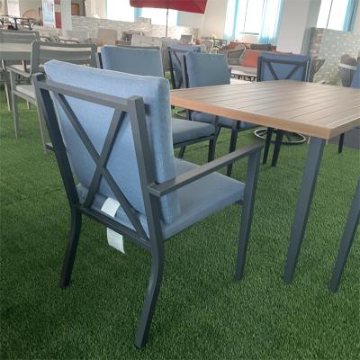 Cina Dispositivi di giardino per esterni di colore personalizzabile Divano in rattan in alluminio in vendita